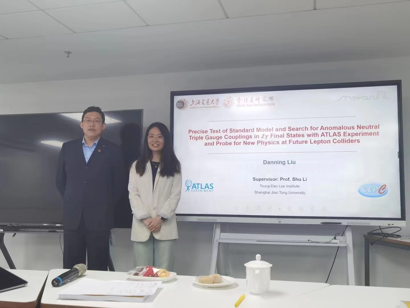 Shu's weekly group discussion (27 September 2024) · TDLI-Indico